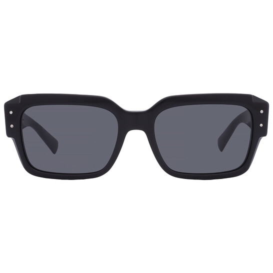 Dolce & Gabbana Dark Grey Sport Men's Sunglasses DG4460 501/87 56 ...