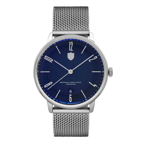 Dufa Bayer Blue Dial Men's Watch DF-9016-33 194595008937 - Watches ...