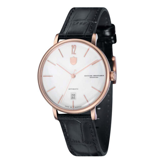 Dufa Breuer Automatic White Dial Men's Watch DF-9011-03 194595026986 ...