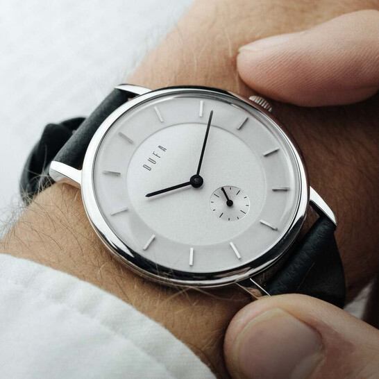 Dufa Dufa X Krøyer Sætter Lassen White Dial Men's Watch DF-9031-01 ...