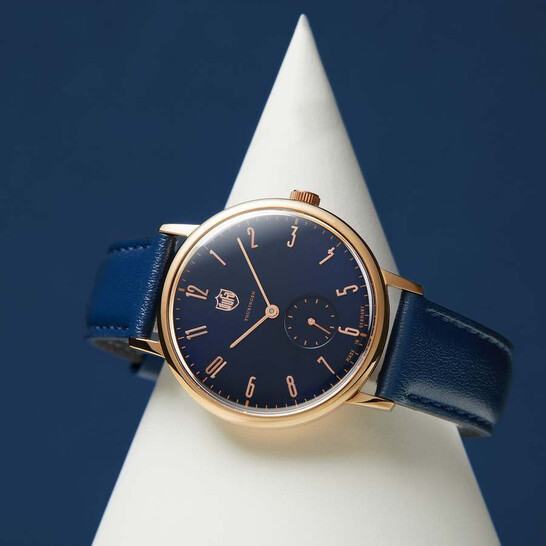 Dufa Gropius Quartz Blue Dial Men's Watch DF-9001-0F 194595050943 ...