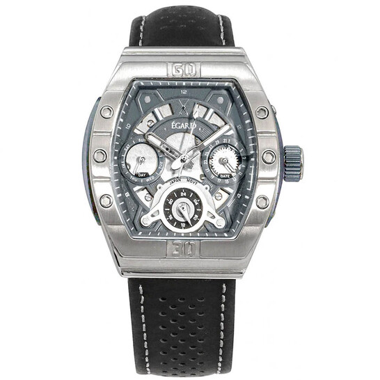 Egard Patiot Classica Quartz Grey Dial Ladies Watch WCH-5076-G0H341 ...