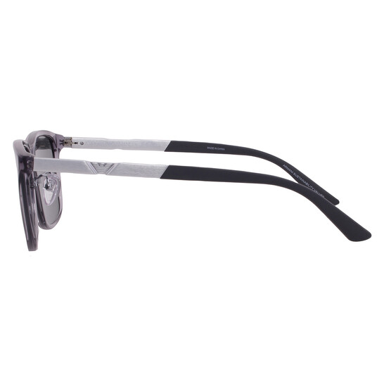 Emporio Armani Dark Grey Square Men's Sunglasses EA4241D 620687 57 ...