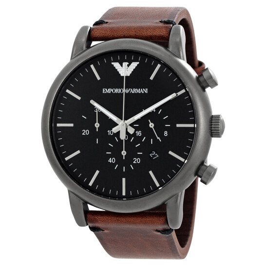 Armani Mens Dress Watches Emporio Armani Dress Chronograph Quartz Men's ...
