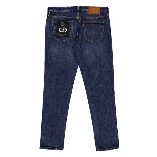 Emporio Armani J75 Slim-Fit Selvedge Denim Jeans, Size 30 EM000668 ...