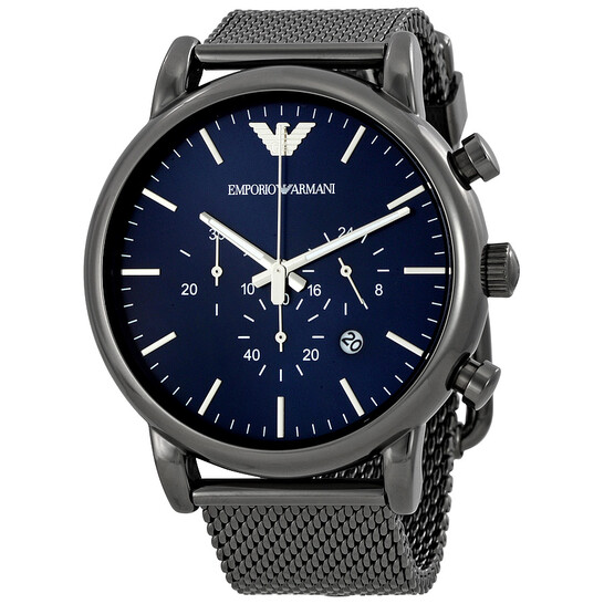 Emporio Armani Sport Chronograph Blue Dial Men's Watch AR1979 ...