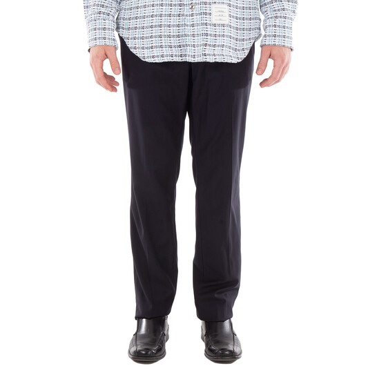 Zegna Ermenegildo Zegna Wash and Go Wool Trouser, Brand Size 52 (Waist ...