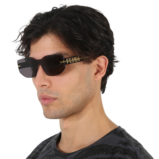 Fendi Grey Mask Unisex Sunglasses FE40066U 30A 00 192337114472 ...