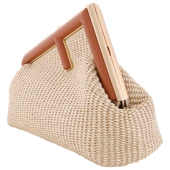 Fendi Textured Weave First Small Clutch Bag 8BP129-APG8-F1LMM ...
