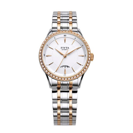 Fiyta Tempting Automatic White Dial Ladies Watch LA520001.MWMD ...