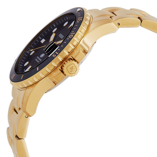 Fossil Blue Dive Quartz Black Dial Men's Watch FS6035 796483634992 ...