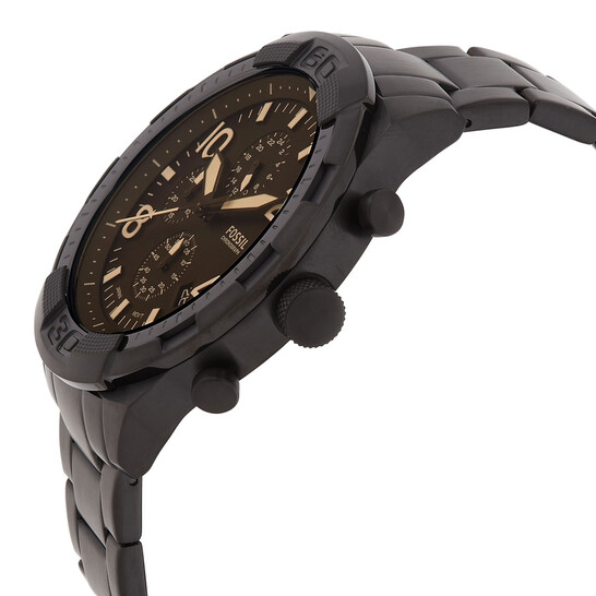 Fossil Bronson Chronograph Quartz Brown Dial Men's Watch FS5876 ...