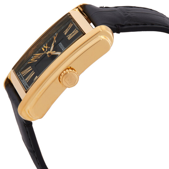 Fossil Carraway Quartz Black Dial Watch FS6091 796483669024 - Watches ...
