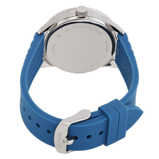 Fossil Dayle Quartz Blue Dial Ladies Watch BQ3939 796483640603 ...