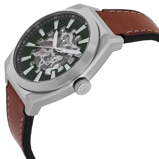 Fossil Everett Automatic Green Dial Men's Watch ME3261 796483658851 ...