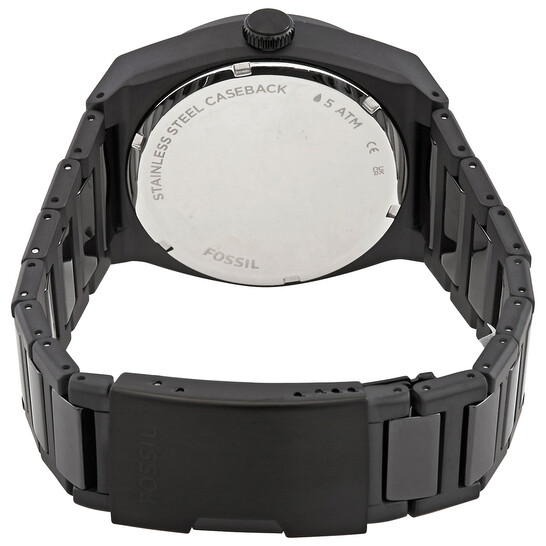 Fossil Everett Quartz Black Dial Men's Watch CE5028 796483561946 ...
