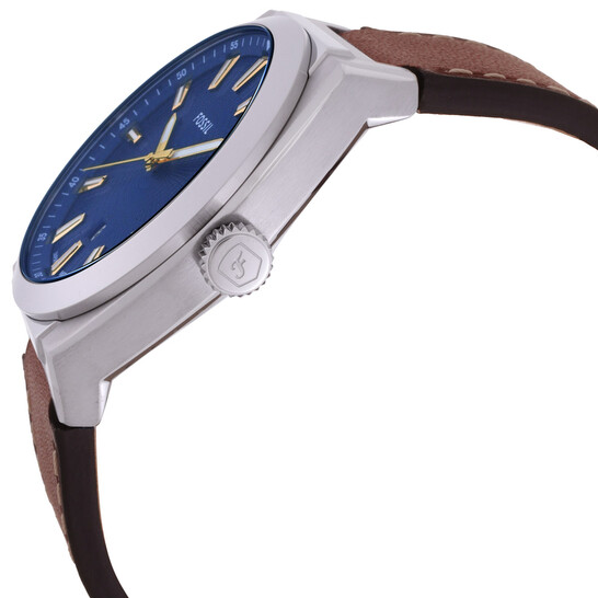 Fossil Everett Quartz Blue Dial Men's Watch FS6115 691464313135 ...