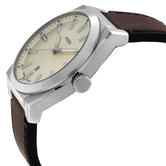 Fossil Everett Quartz Champagne Dial Men's Watch FS6071 796483661851 ...