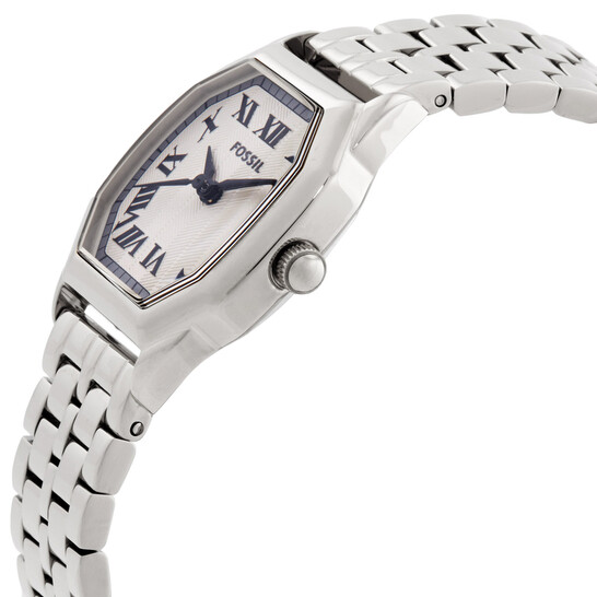 Fossil Harlow Quartz Cream Dial Ladies Watch ES5363 4064092300567 ...