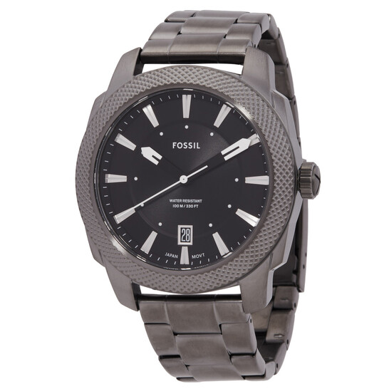 Fossil Machine Quartz Black Dial Men's Watch FS5970 796483602472 ...
