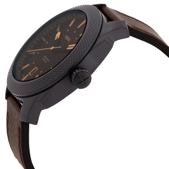 Fossil Machine Quartz Brown Dial Men's Watch FS5972 796483602496 ...