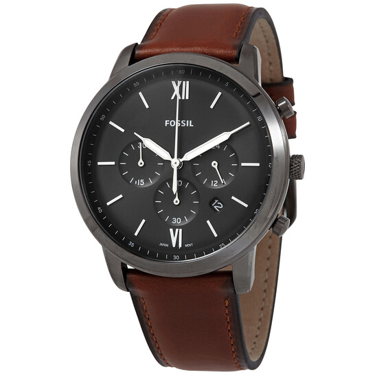 Fossil Neutra Chronograph Quartz Black Dial Men's Watch FS5512 ...