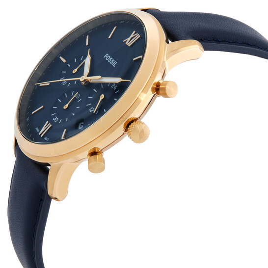 Fossil Neutra Chronograph Quartz Blue Dial Men's Watch FS5790 - Watches ...