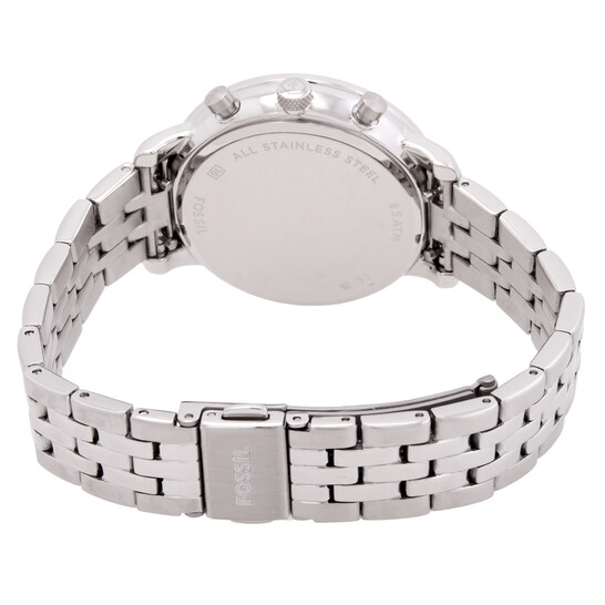 Fossil Neutra Chronograph Quartz White Dial Ladies Watch ES5357 ...