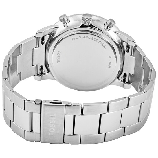 Fossil Neutra Chronograph Quartz White Dial Men's Watch FS5433 ...