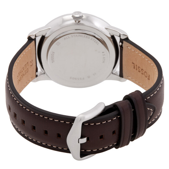 Fossil Neutra Quartz Silver Dial Men's Watch FS5905 4064092123067 ...