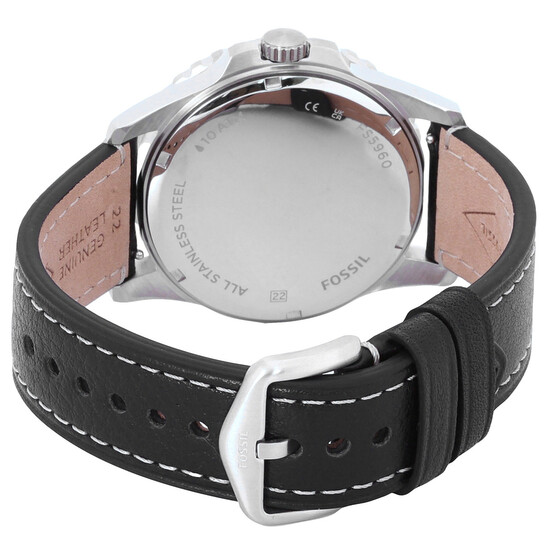Fossil Quartz Three-Hand Blue Dial Men's Watch FS5960 796483591059 ...
