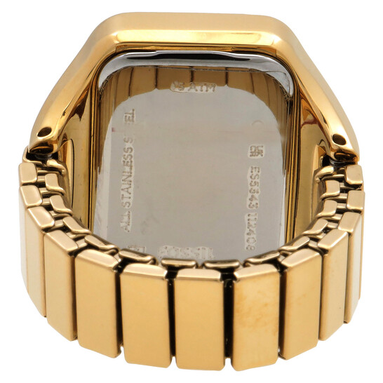 Fossil Raquel Watch Ring Quartz Gold Dial Ladies Watch ES5343 ...