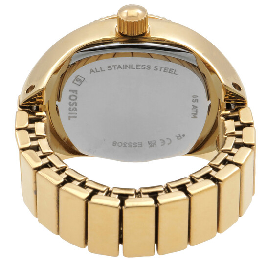 Fossil Watch Ring Quartz Green Dial Ladies Watch ES5308 796483623989 ...