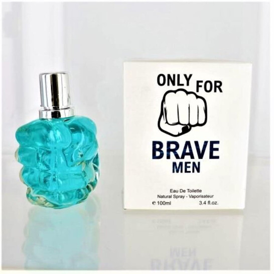 Fragrance Couture Men's Only For Brave Men EDT Spray 3.4 oz Fragrances ...