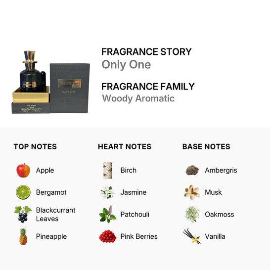 Fragrance Story Men's Only One Parfum 3.4 oz Fragrances 791126270674 ...