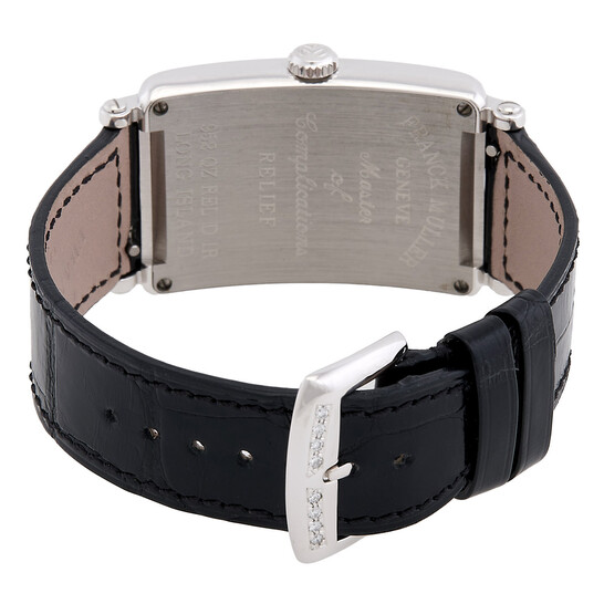 Franck Muller Long Island Quartz Diamond Silver Dial Unisex Watch 952 ...