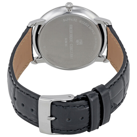 Frederique Constant Slimline White Dial Men's Watch FC-245WR5S6 ...