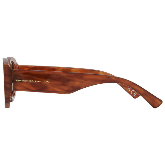 French Connection FC 23 25 BRN Brown Oval Ladies Sunglasses 10266449 ...