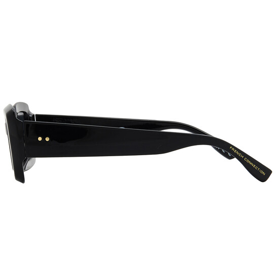 French Connection FC 23 33 BLK Smoke Rectangular Ladies Sunglasses ...