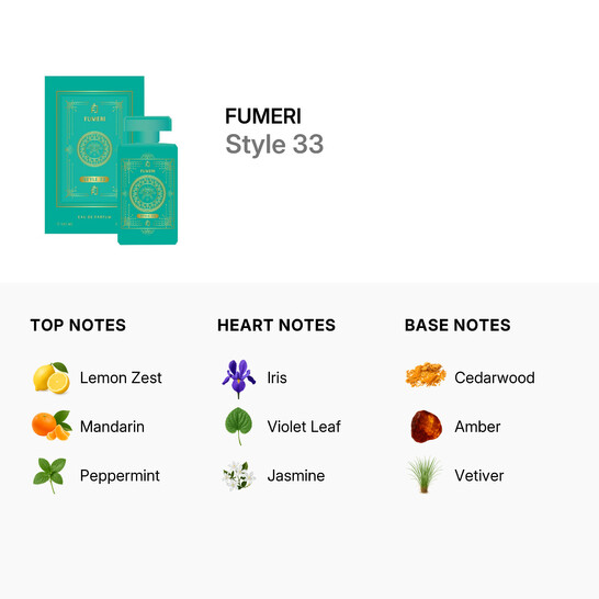 Fumeri Unisex Style 33 EDP Spray 3.4 oz Fragrances 6297001612248 ...