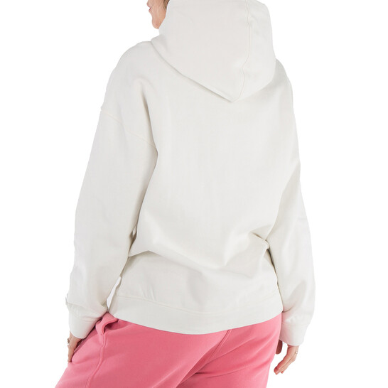 Ganni Egret Isoli Flower Cotton Oversized Hoodie, Size XXS/XS T3538-135 ...