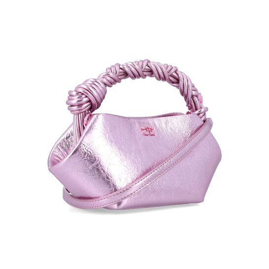 Ganni Metallic Mini Bou Bag B210003011036499 - Handbags - Jomashop