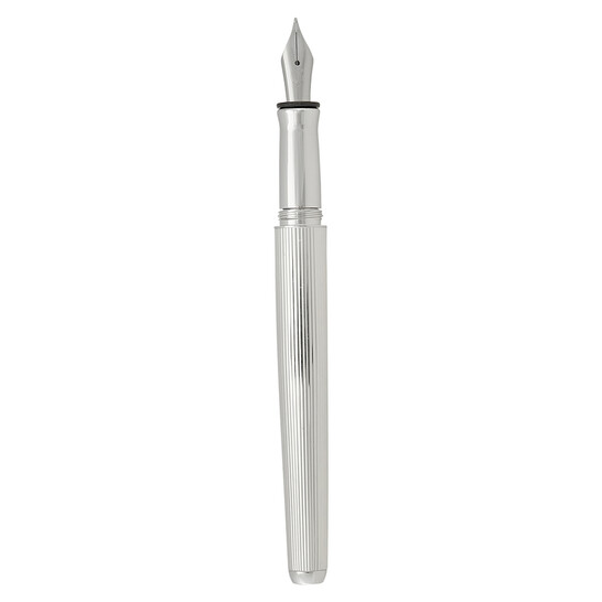 Georg Jensen Sterling Silver 925 Line Fountain Pen 3585130 ...