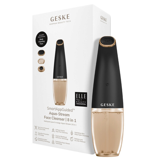 Geske Aqua-Stream Face Cleanser | 8 in 1 Tools & Brushes 4099702003033 - Jomashop