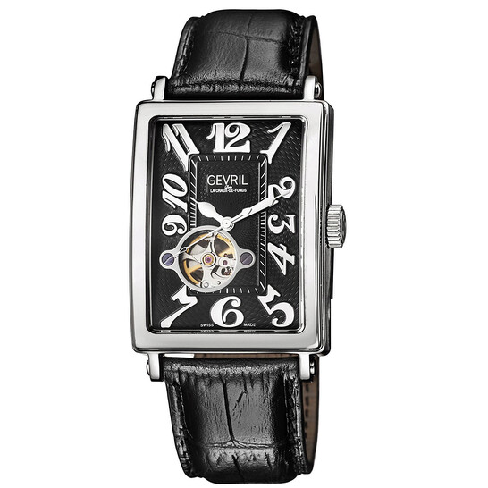 Gevril Avenue of Americas Open Heart Automatic Men's Watch 5071 ...