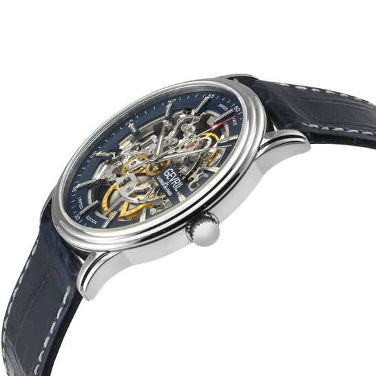 Gevril Five Points Automatic Blue Dial Men's Watch 321.60.62 ...