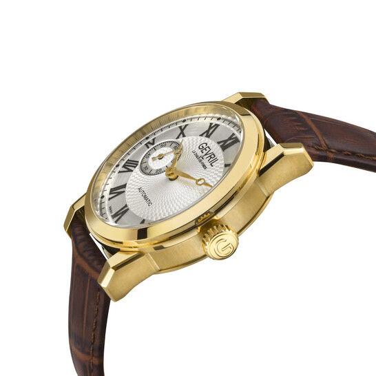Gevril Madison Automatic White Dial Men's Watch 2564 840840149541 ...