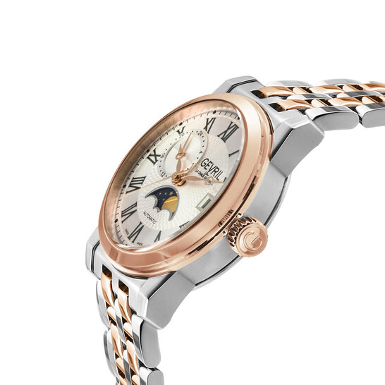 Gevril Madison Automatic White Dial Men's Watch 2593 840840144331 ...