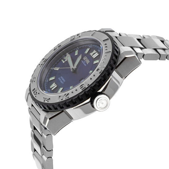 Gevril Seacloud Automatic Blue Dial Men's Watch 31209B 840840148612 ...