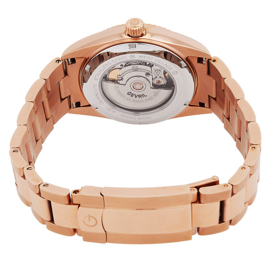 Gevril West Village Brown Dial Men's Watch 48953B 840840143600 ...